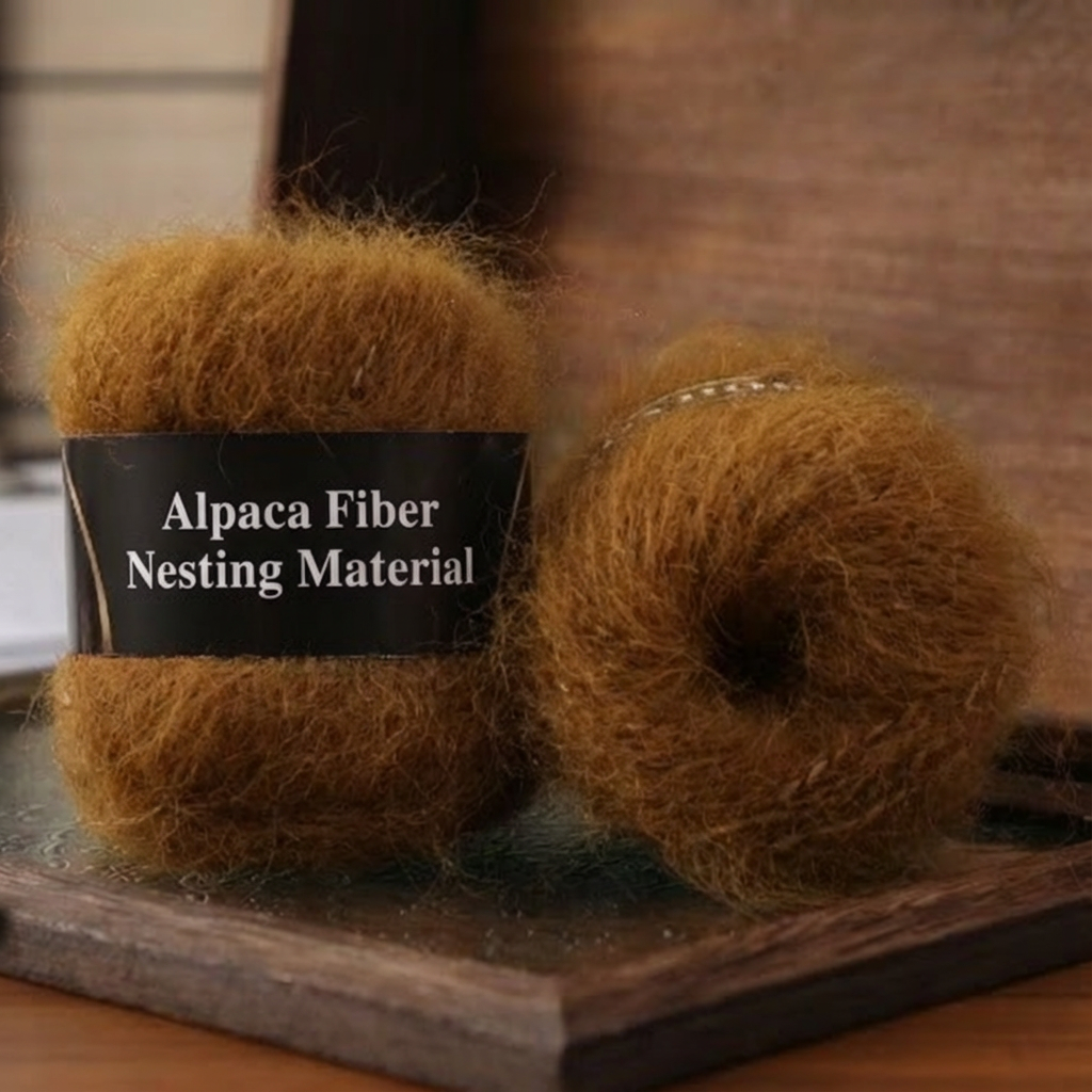 Alpaca Fiber Nesting Material – WarmedHomes